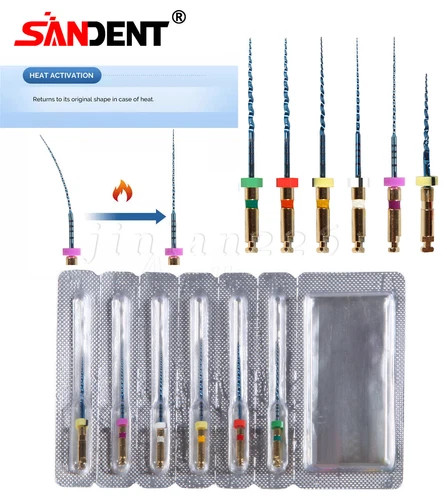 Crisp - Dental Endodontic Endo Rotary Files Heat Activated Super Niti ...