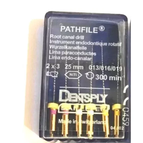 Crisp - Dentsply Pathfile Root Canal Rotary Dental Files 1 X 6 File ...