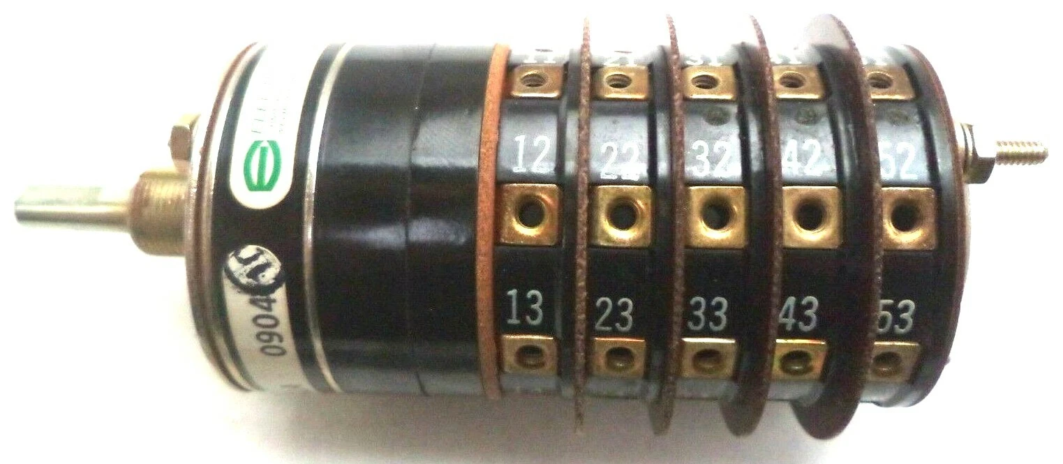 Crisp - Electroswitch Rotary Switch W/Knob And Hardware, P/N 75005La ...