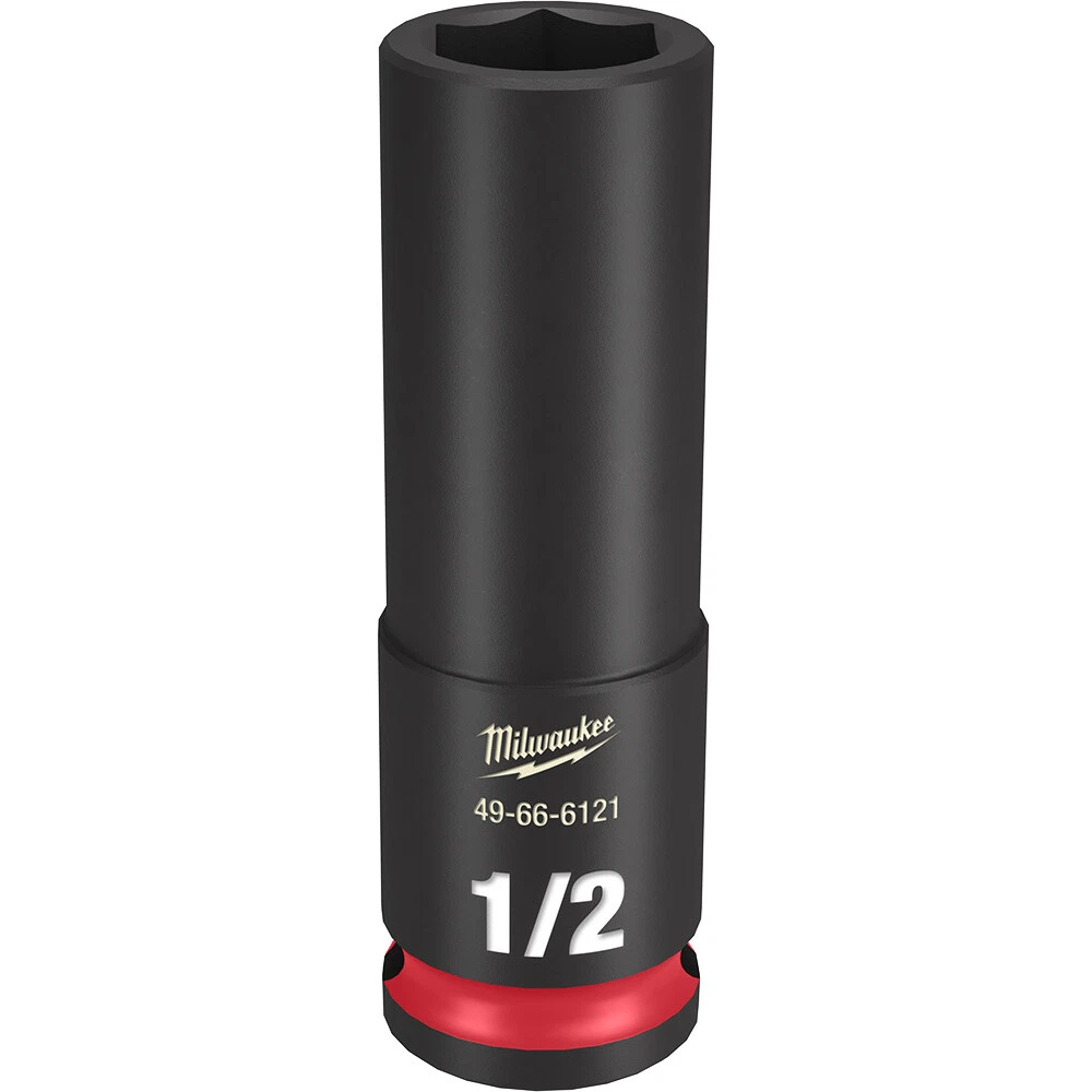 Crisp - Milwaukee 49-66-6121 Shockwave Impact Duty 3/8 Drive 1/2 In ...