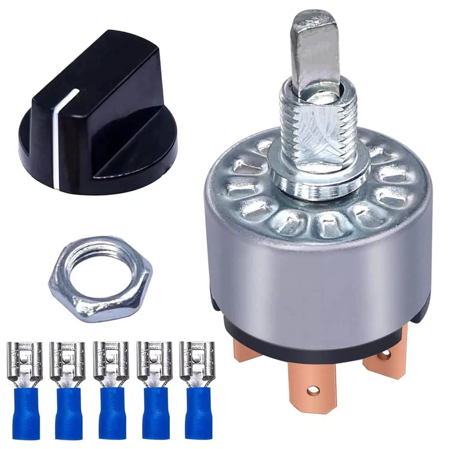 Crisp - Rotary Switch 4 Position 3 Speed Fan Switch 12A 250V/16A 125V ...
