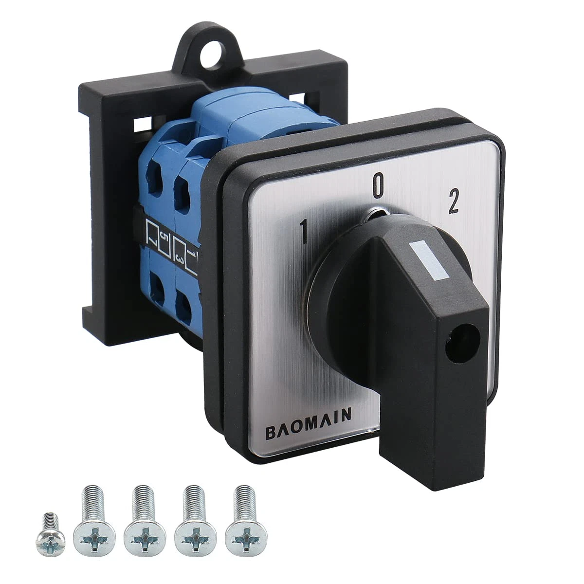 Crisp - Rotary Universal Changeover Switch With Din Rail Mounted 35Mm ...