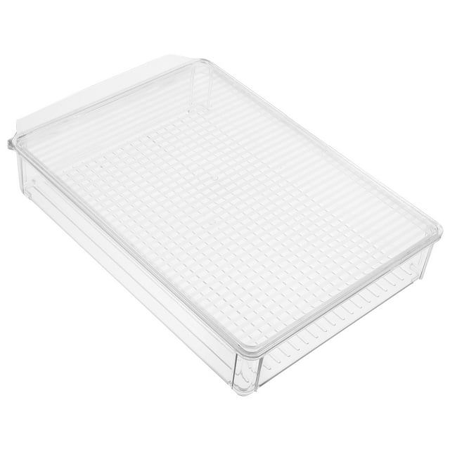 Crisper Food Storage Box Snack Containers Bins for Refrigerator Cabinet ...