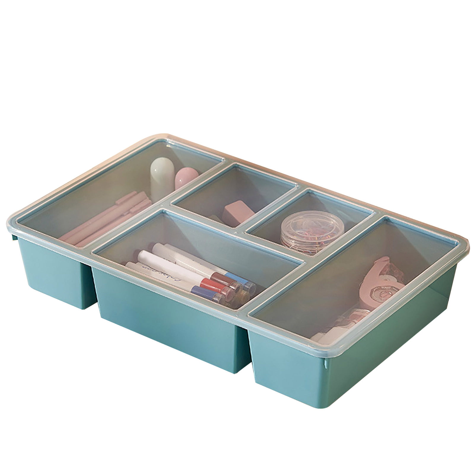 Crisper Multi Compartments Classification Storage Transparent Dustproof ...