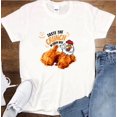 Crispy Chicken Funny Fried Food Lover Graphic Unisex T-Shirt, up to ...