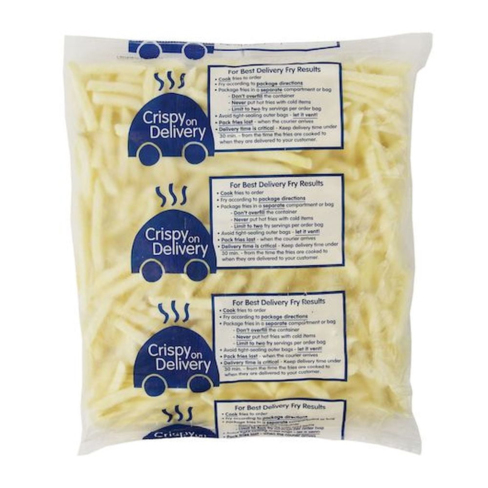 CrispyCoat Regular Cut Fries, Crispiness Frozen Snacks, 5 Pound -- 6 ...