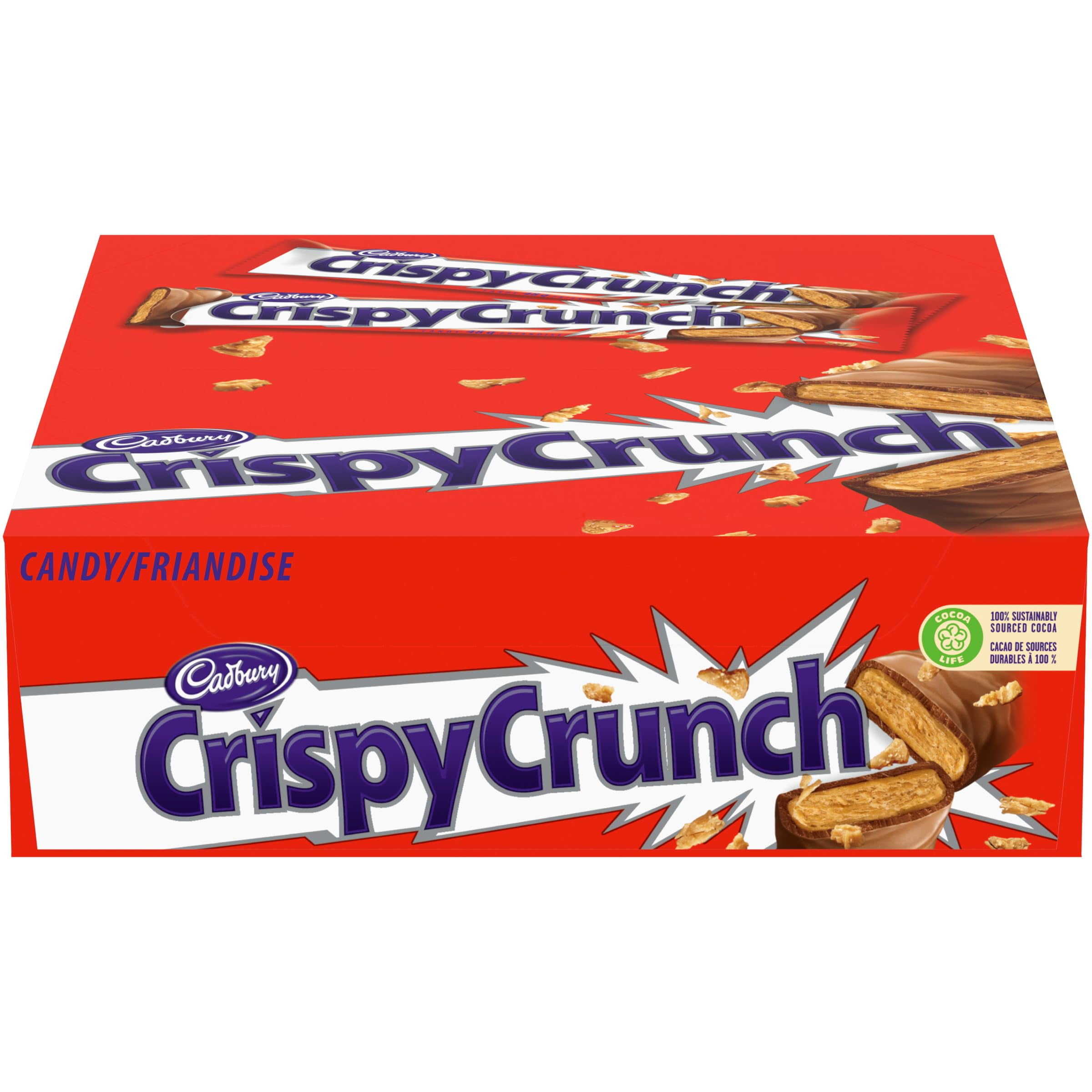 Crispy Crunch Chocolate Bar 24Pk (48G Per Pack) Made In Canada ...