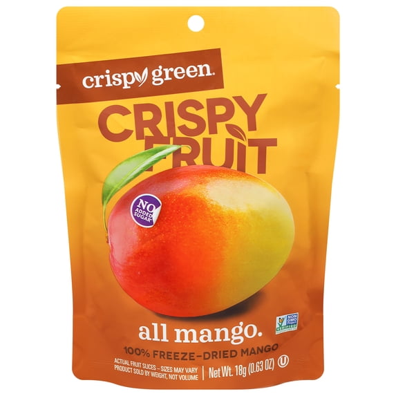 Crispy Green Mango Dried Single Serve 0.63 oz (Pack of 24) - Walmart.com