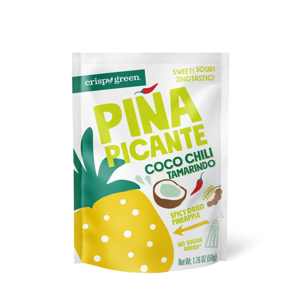 Crispy Green Piña Picante, IRF13 Coco Chili Tamarindo Dried Pineapple ...