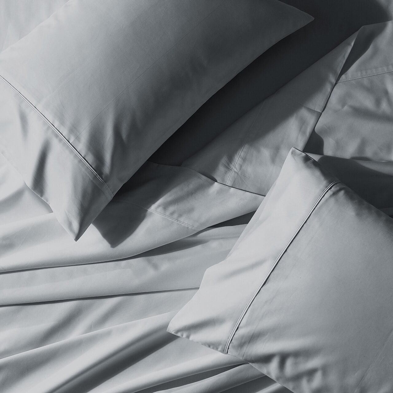 Abripedic Crispy Soft 100% Cotton Percale Sheets, Deep Pocket Split ...
