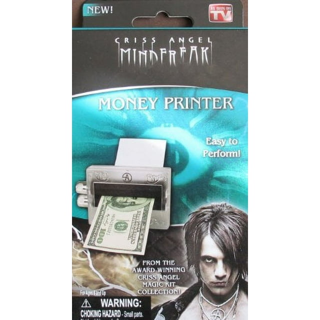 Criss Angel MindFreak MONEY PRINTER Magic Trick EASY TO PERFORM From ...
