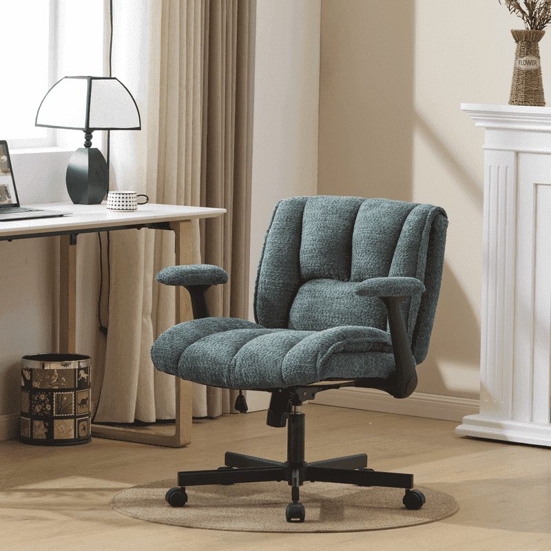 Criss Cross Lumbar Chair - Swivel task seating - Walmart Business Supplies