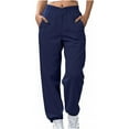 Criss Cross High Waisted Sweatpants Women Baggy Stretchy Gym Active ...
