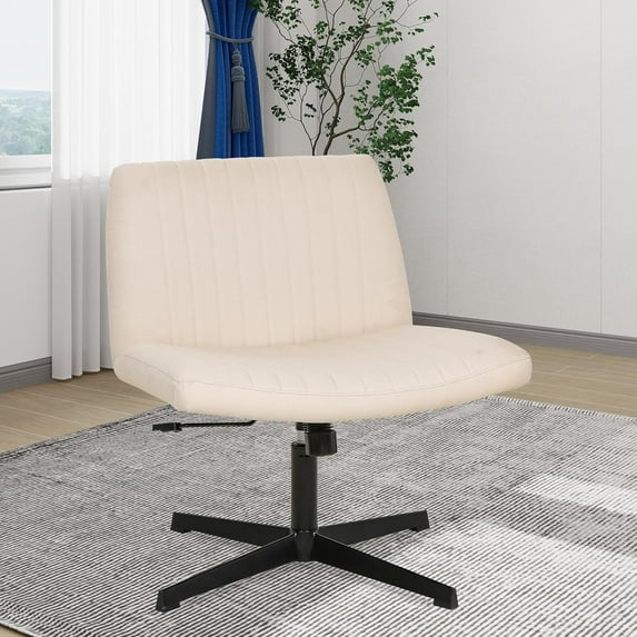 Criss Cross Office Chair - Wide Seat, Armless, Height Adjustable ...