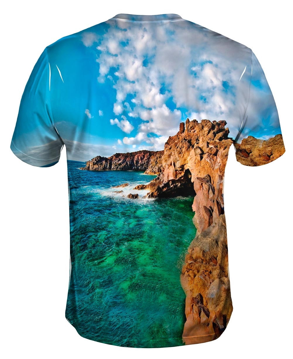 Cristal Clear Cliffs Mens T-Shirt All Over Print - Walmart.com