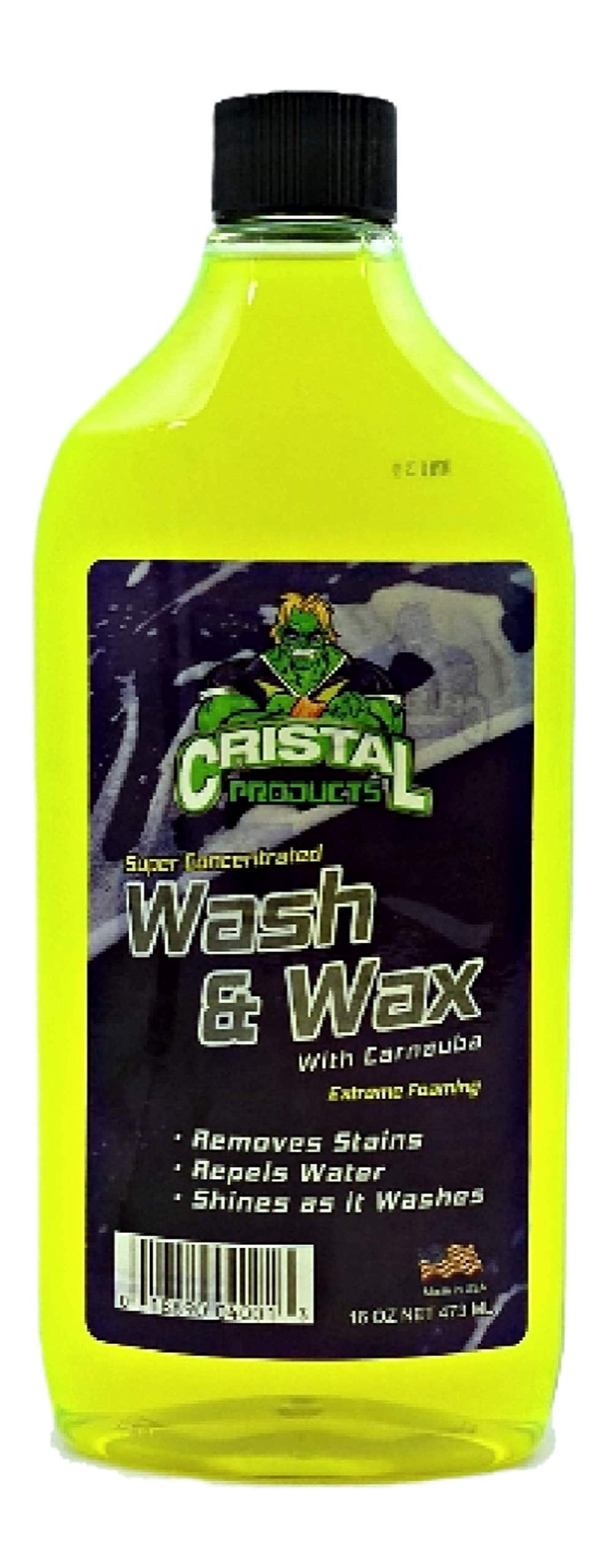 Cristal Products WASH & WAX 16oz - Walmart.com