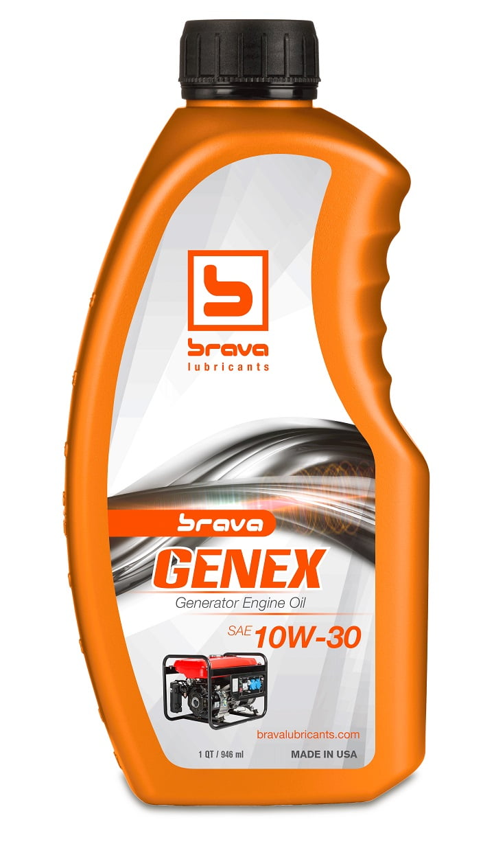 Brava Lubricants Genex 10W-30 Generator Engine Oil - Walmart.com