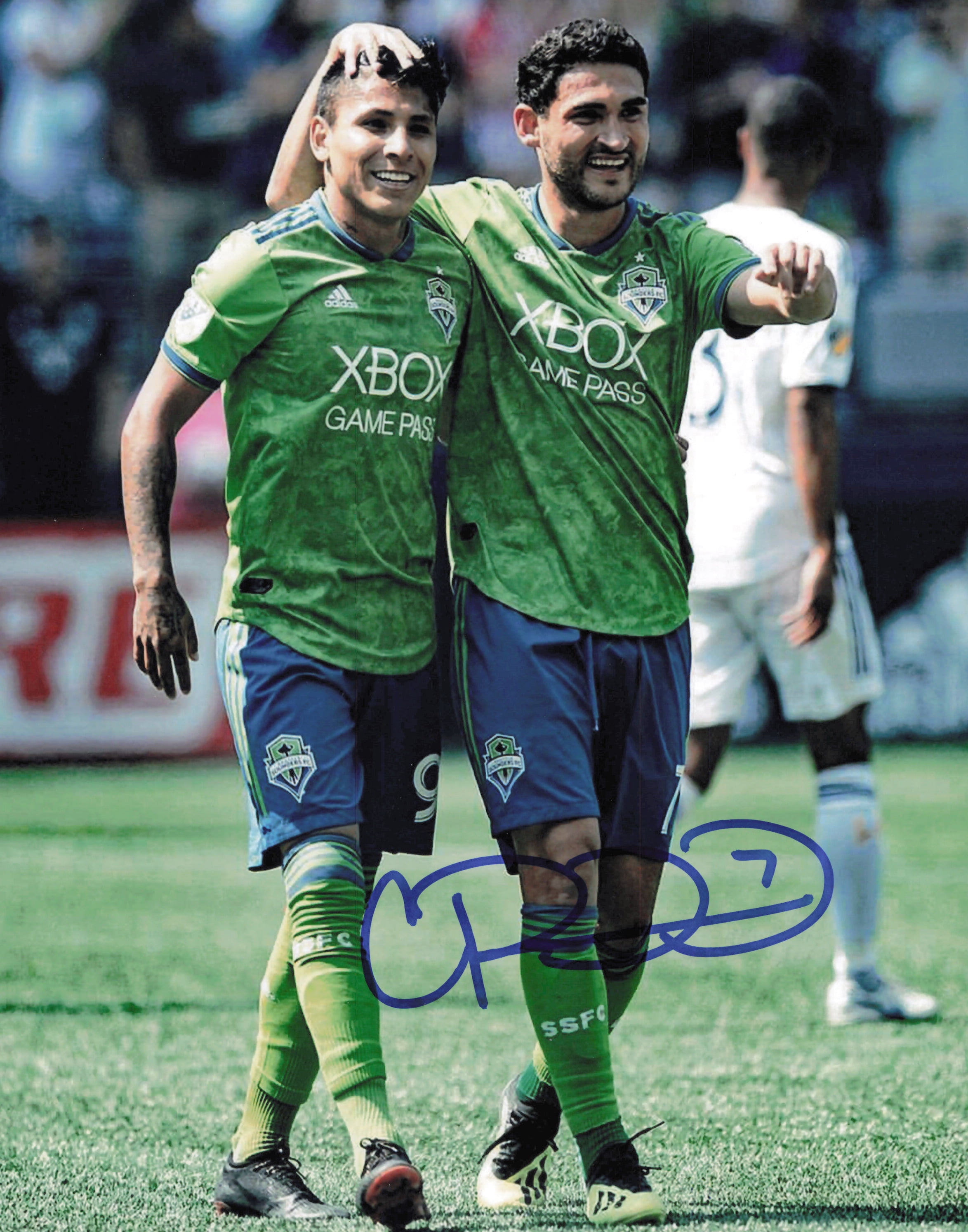 Cristian Roldan Autographed 8x10 Photo Seattle Sounders SKU #244431 ...