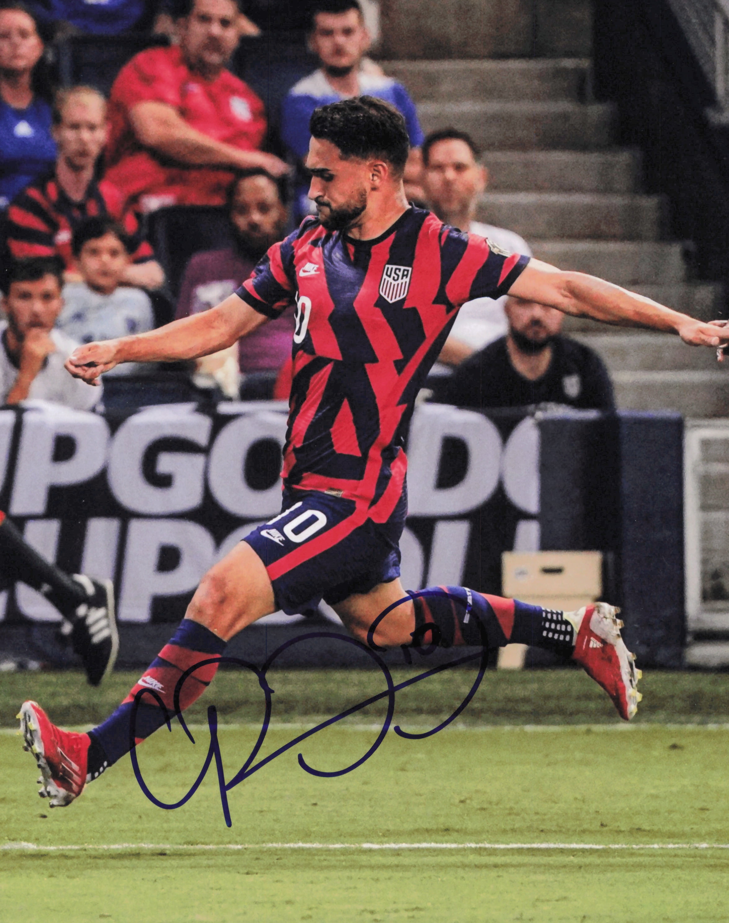 Cristian Roldan Autographed 8x10 Photo Team USA Men's National Soccer ...