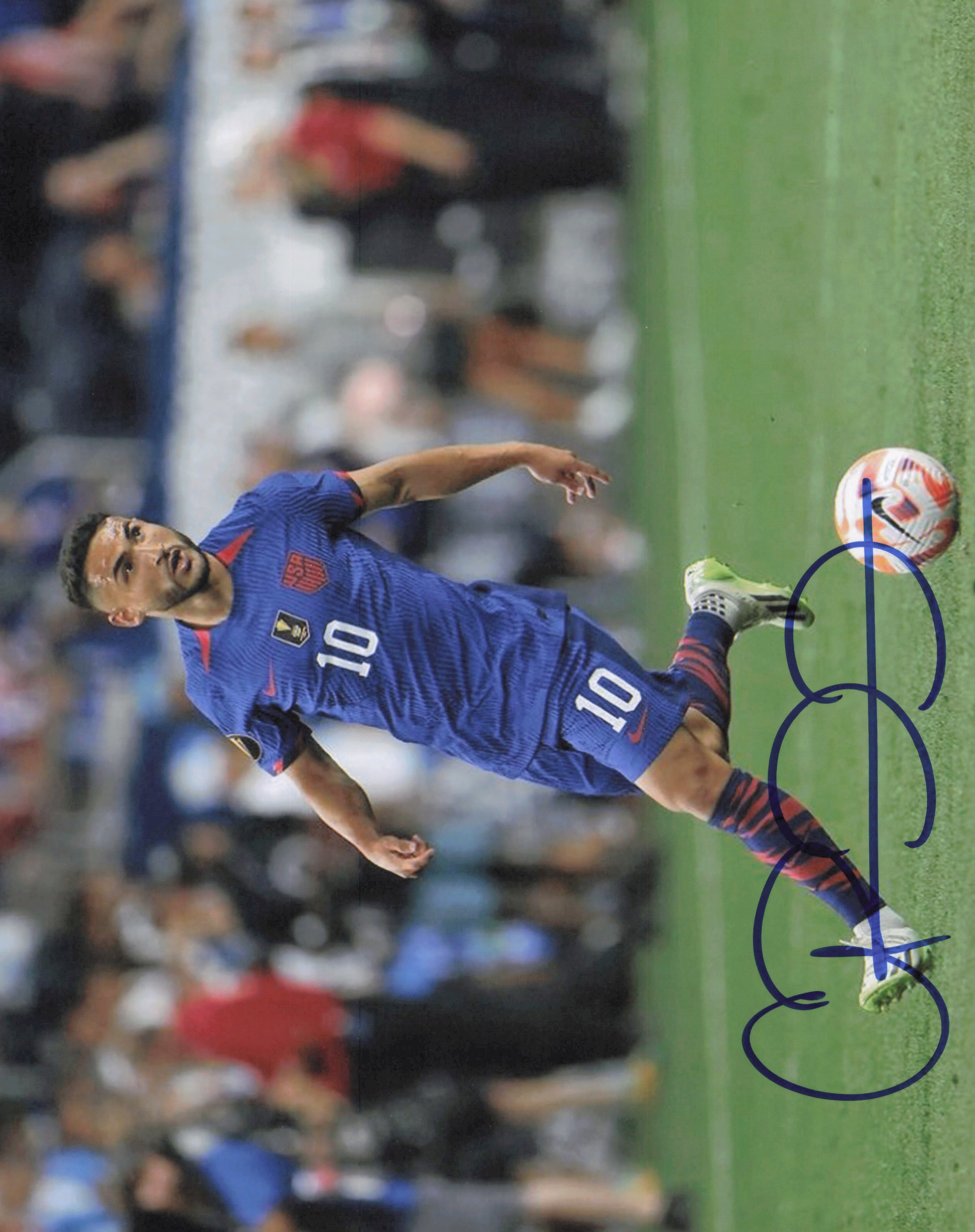 Cristian Roldan Autographed 8x10 Photo Team USA Men's National Soccer ...