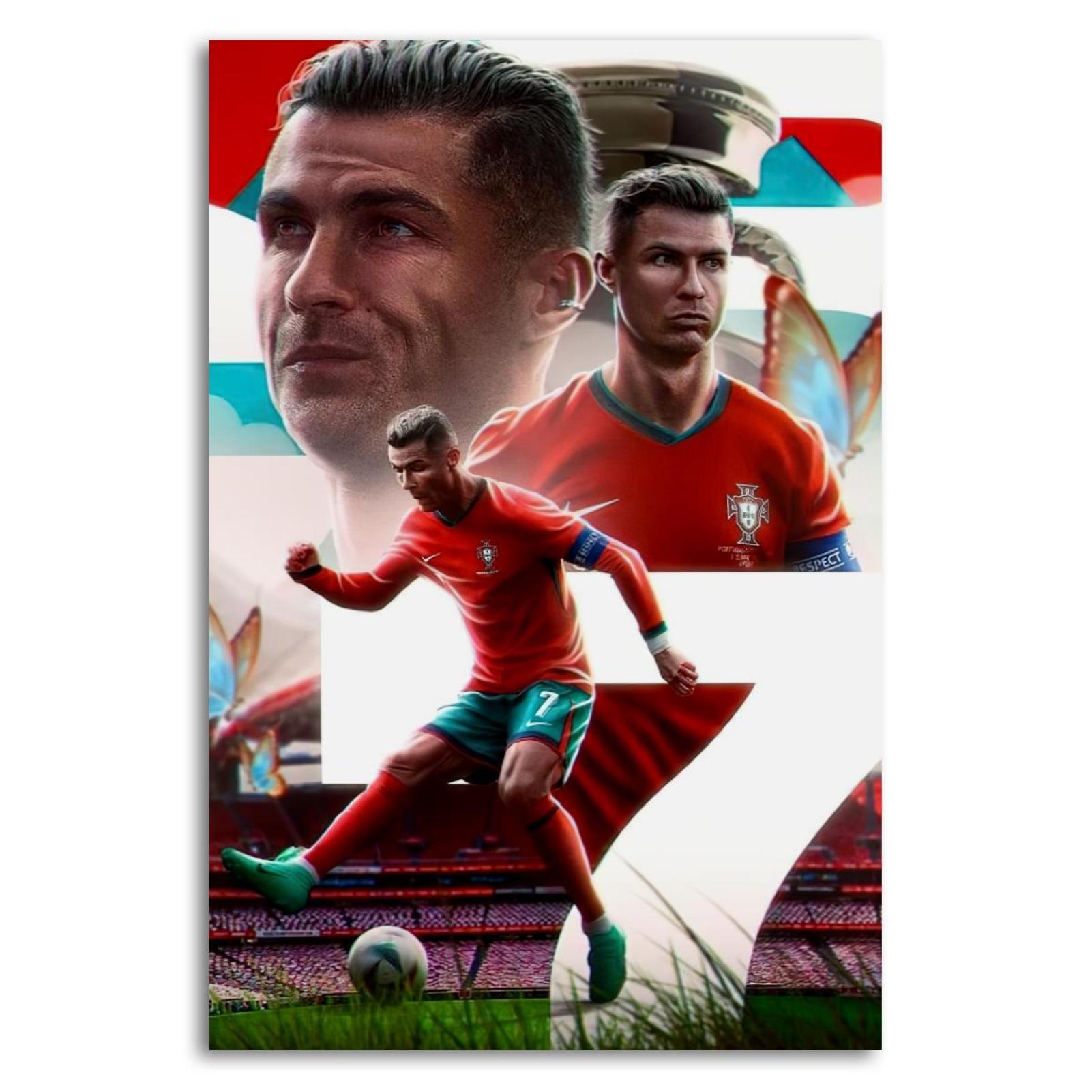 Cristiano Ronaldo 2022 FIFA World Cup No.7 Home Decor Posters Picture ...