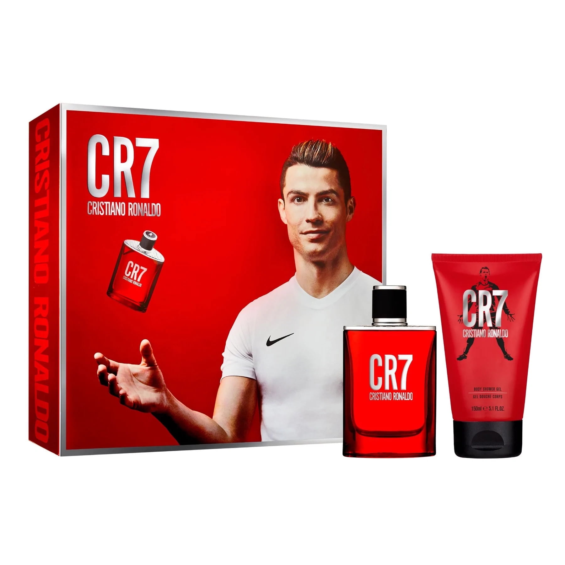 Cristiano Ronaldo CR7 Vibrant Men's Cologne & Body Wash Gift Set - Long ...