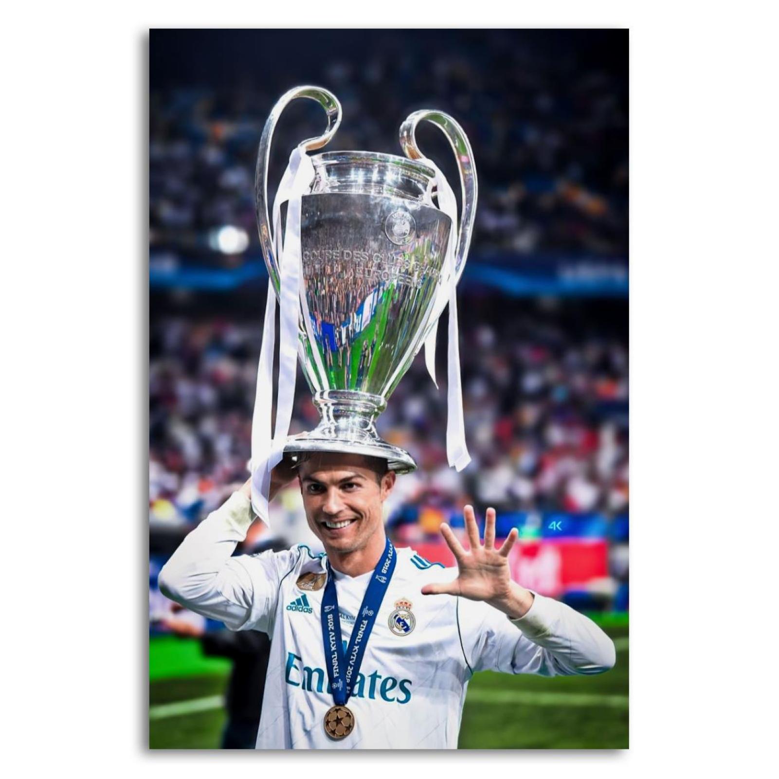 Cristiano Ronaldo CR7 Football Home Decor Posters Picture Wall Art ...