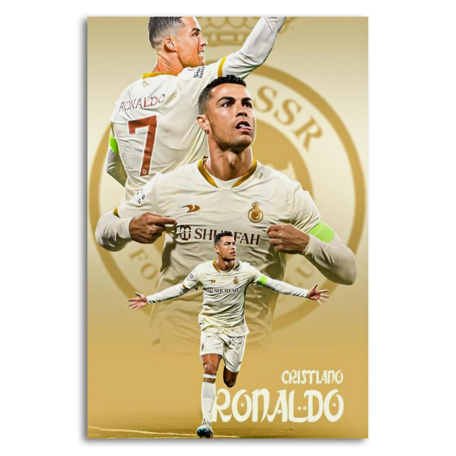 Cristiano Ronaldo CR7 Football Star Player Home Decor Posters Picture ...