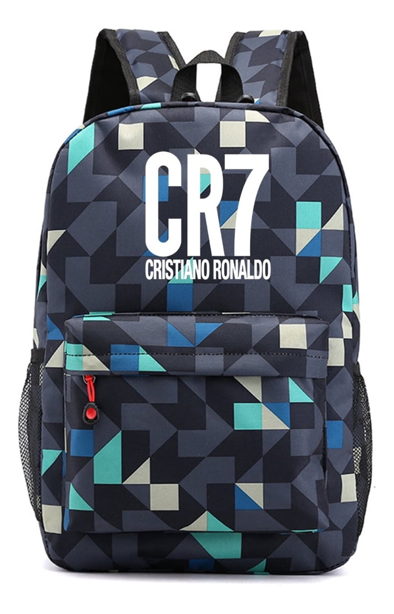Cristiano Ronaldo CR7 Soccer Theme football Star Stylish Geometric Blue ...