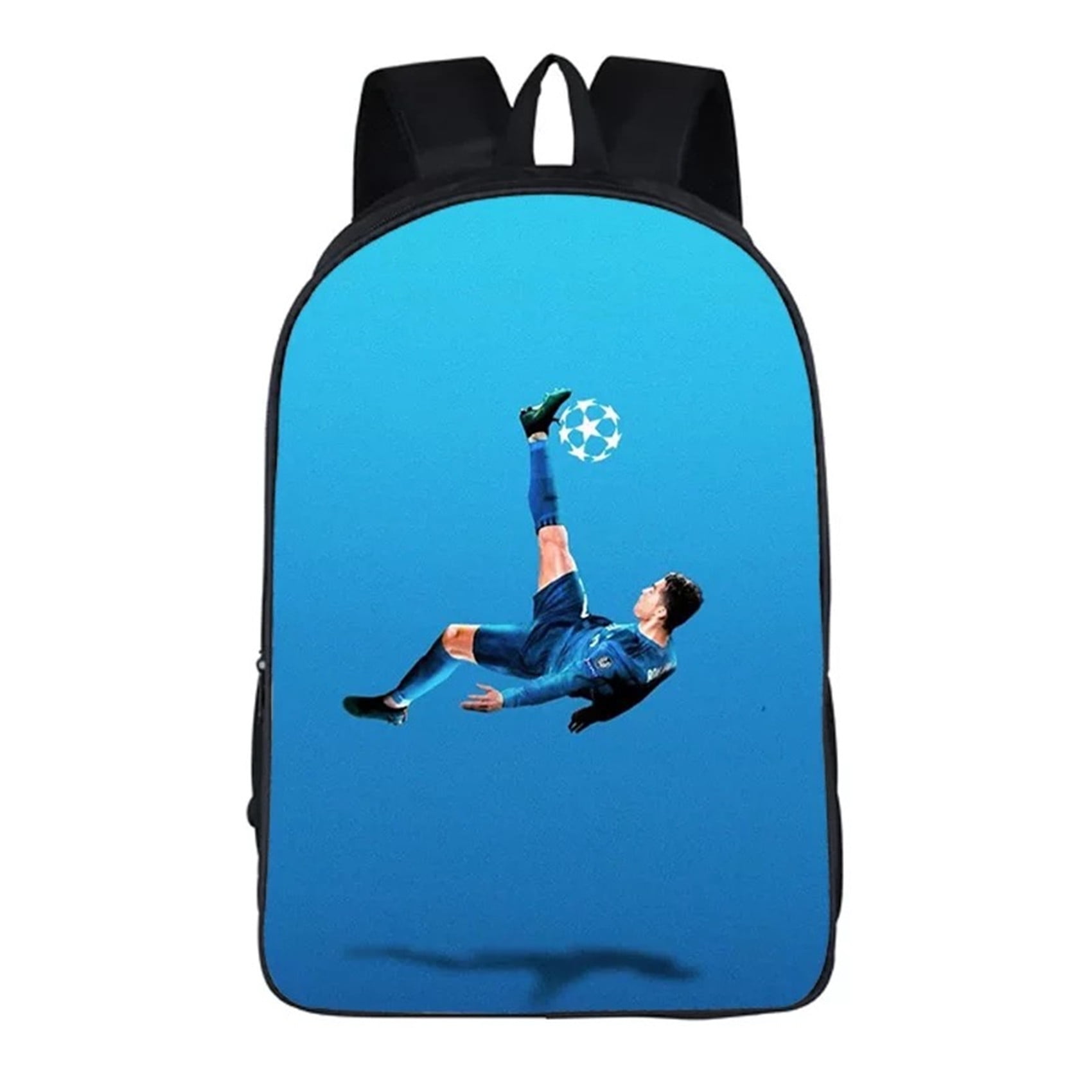 Cristiano Ronaldo Casual Daypack Novelty School Backpack-Teen ...