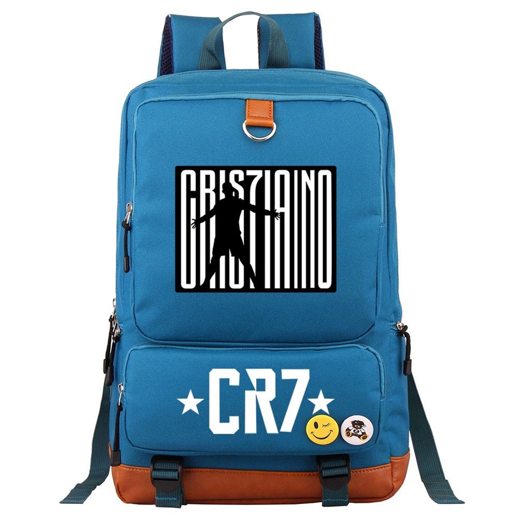 Cristiano Ronaldo Durable Travel Backpack-CR7 Laptop Computer Knapsack ...