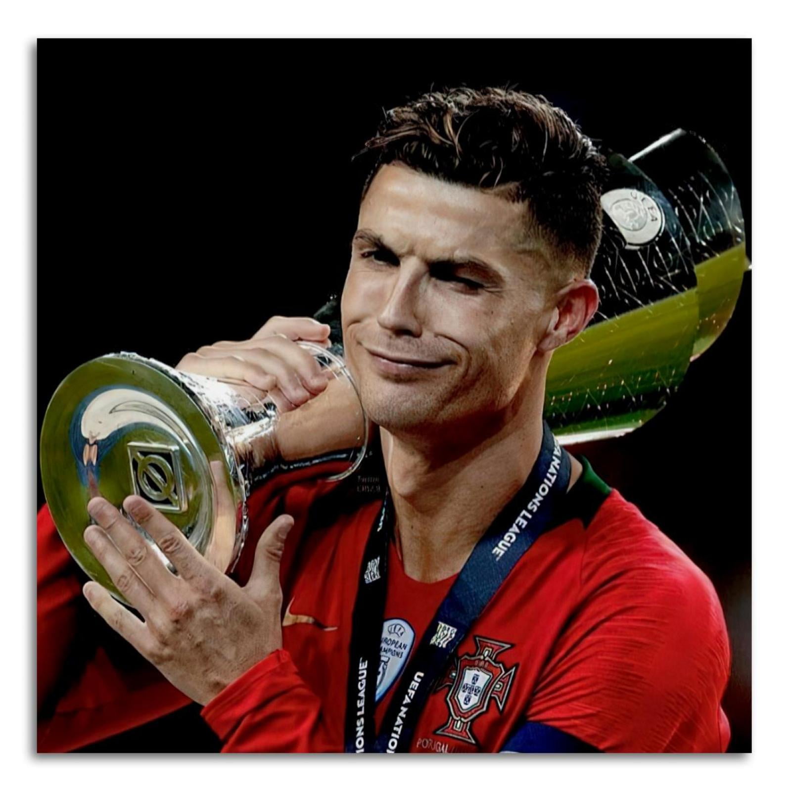 Cristiano Ronaldo Euro Cup Soccer Star CR7 Home Decor Posters Picture ...