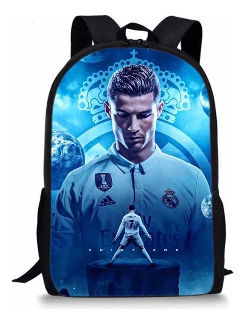 Cristiano Ronaldo Football Backpack Sci-Fi Themed CR7 School Bag for ...