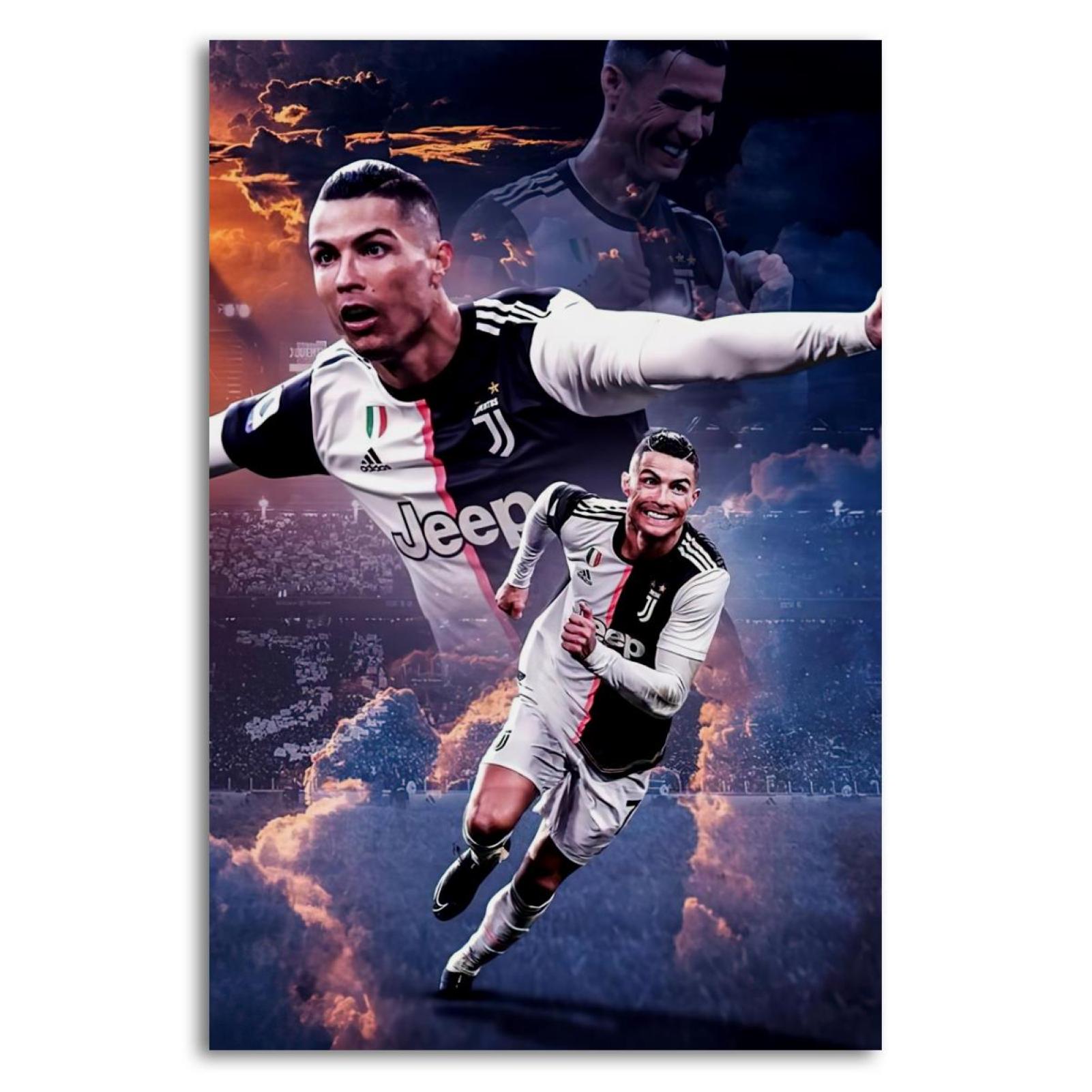 Cristiano Ronaldo Football CR7 Star Home Decor Posters Picture Wall Art ...