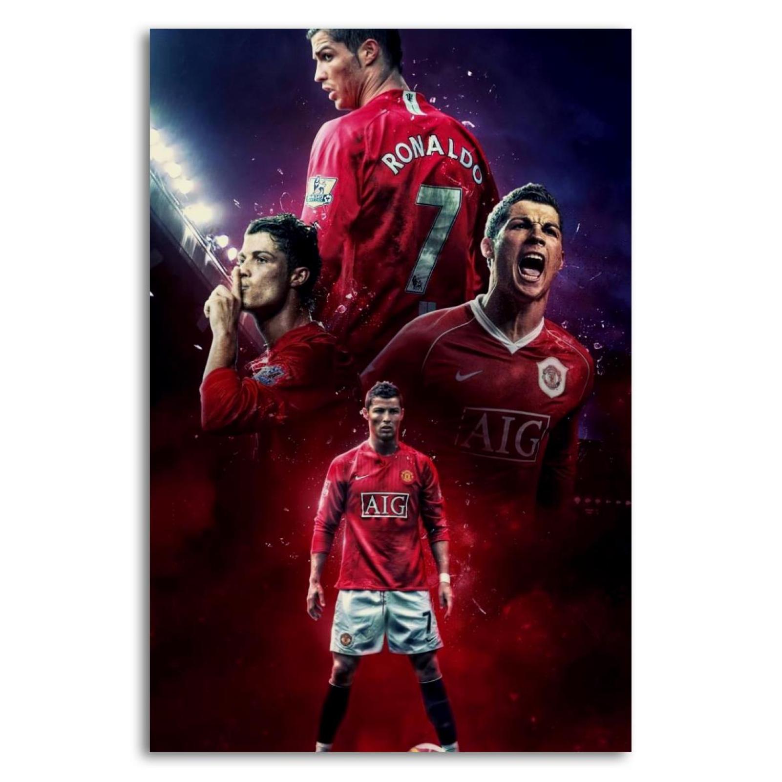 Cristiano Ronaldo Football Player CR7 Home Decor Posters Picture Wall ...