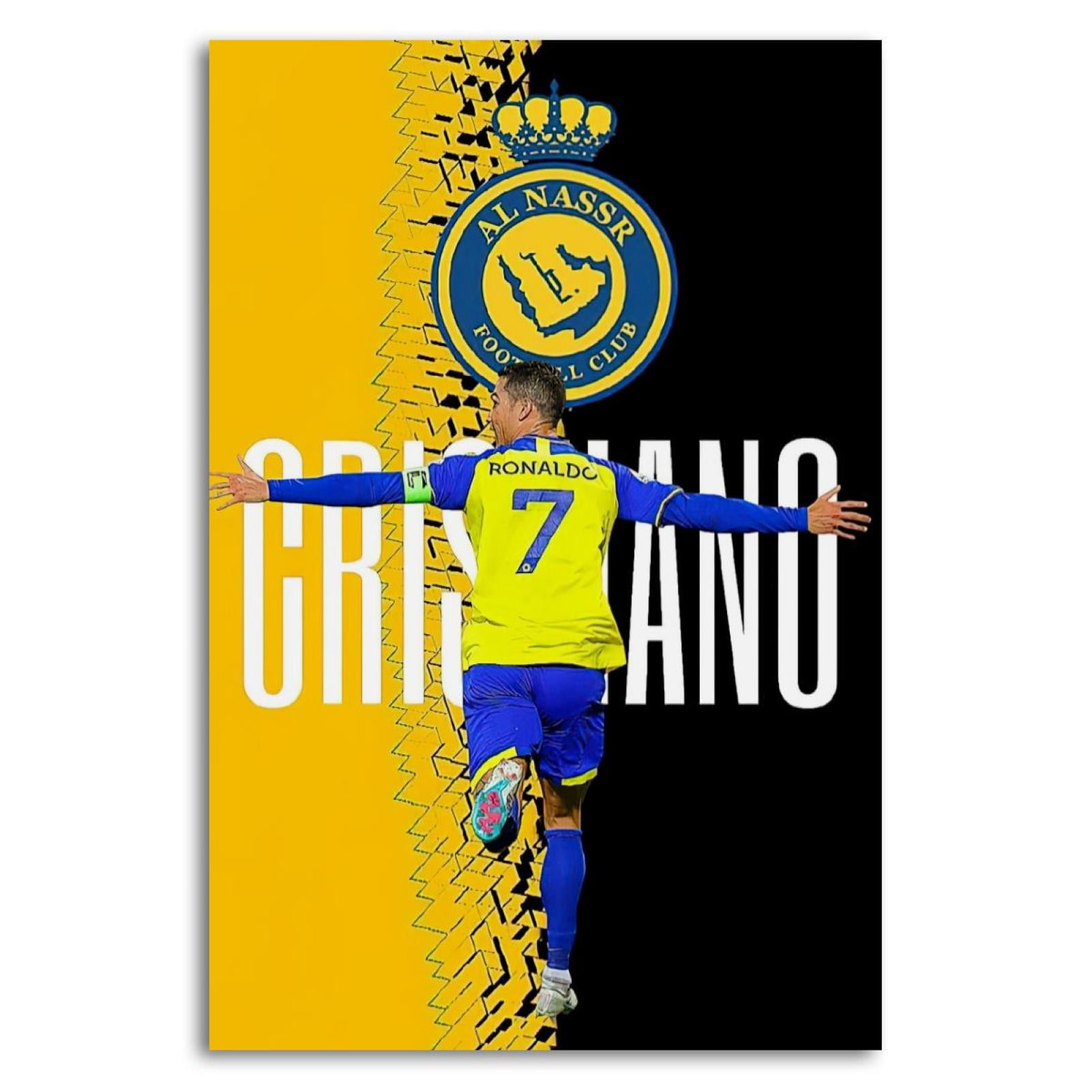 Cristiano Ronaldo Football Star CR7 Home Decor Posters Picture Wall Art ...