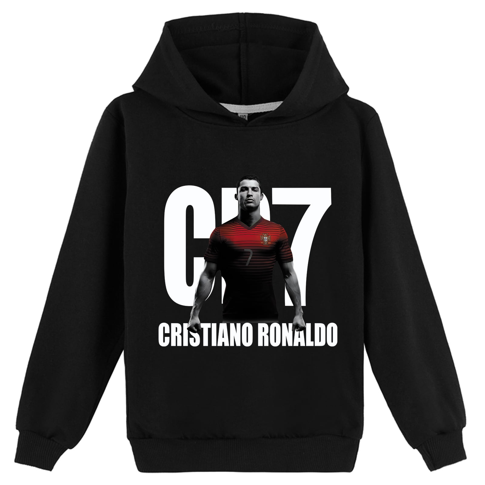 Cristiano Ronaldo Hoodie Long Sleeve Pullover Boys Breathable ...