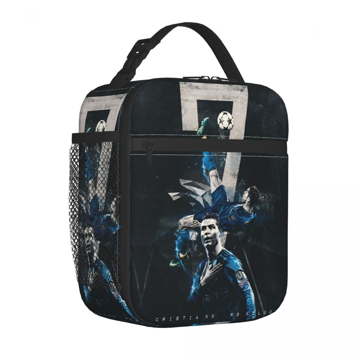 Cristiano Ronaldo Lunch Bag Tote Bag Reusable Lunch Box Container For ...