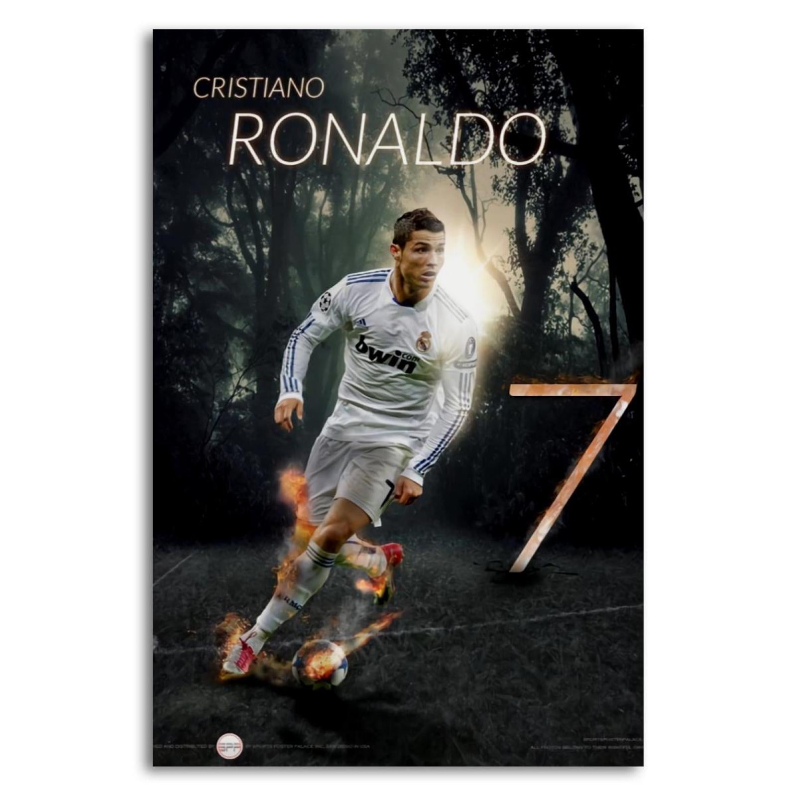 Cristiano Ronaldo Motivational Soccer Star No.7 Home Decor Posters ...