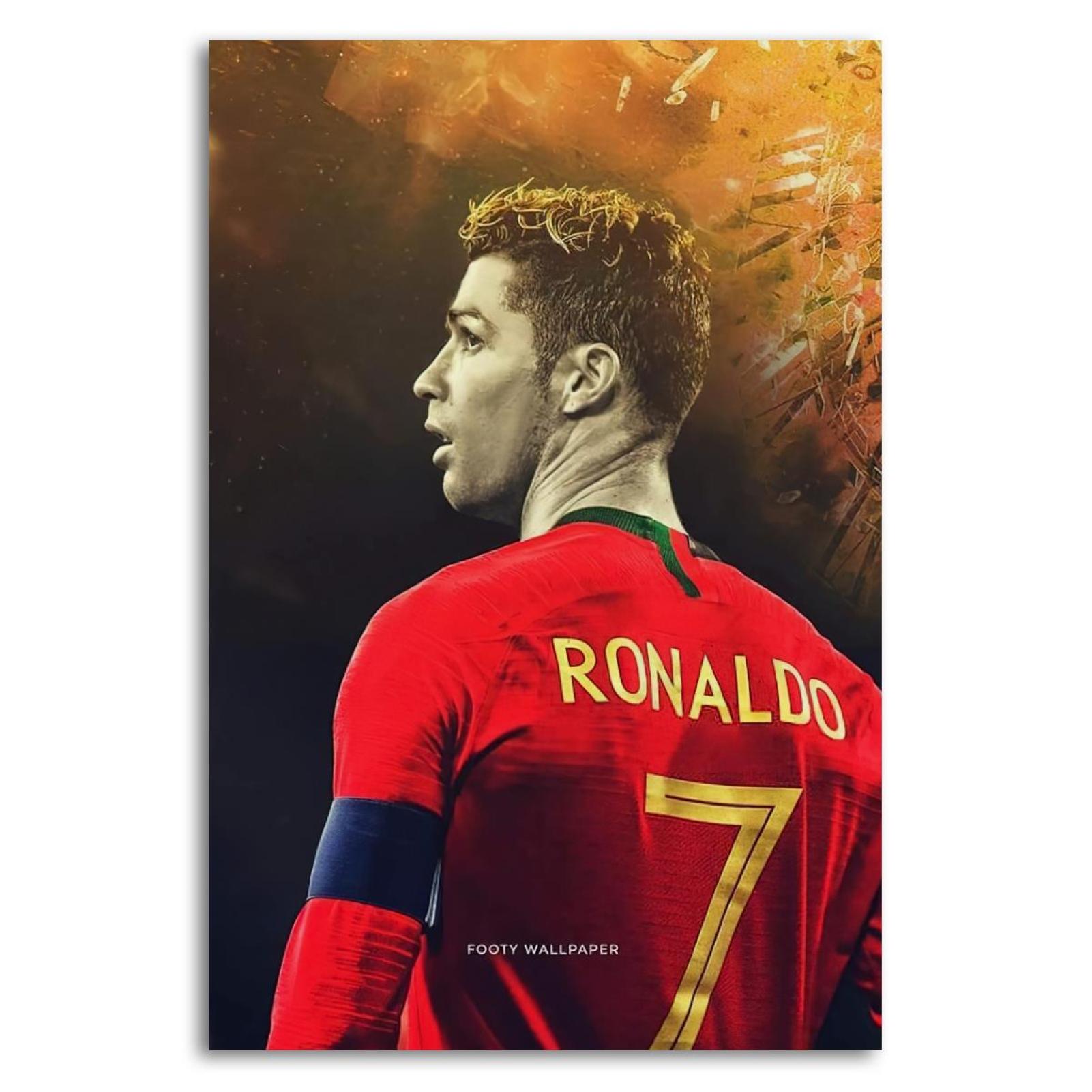 Cristiano Ronaldo No.7 Football Player Home Decor Posters Picture Wall ...