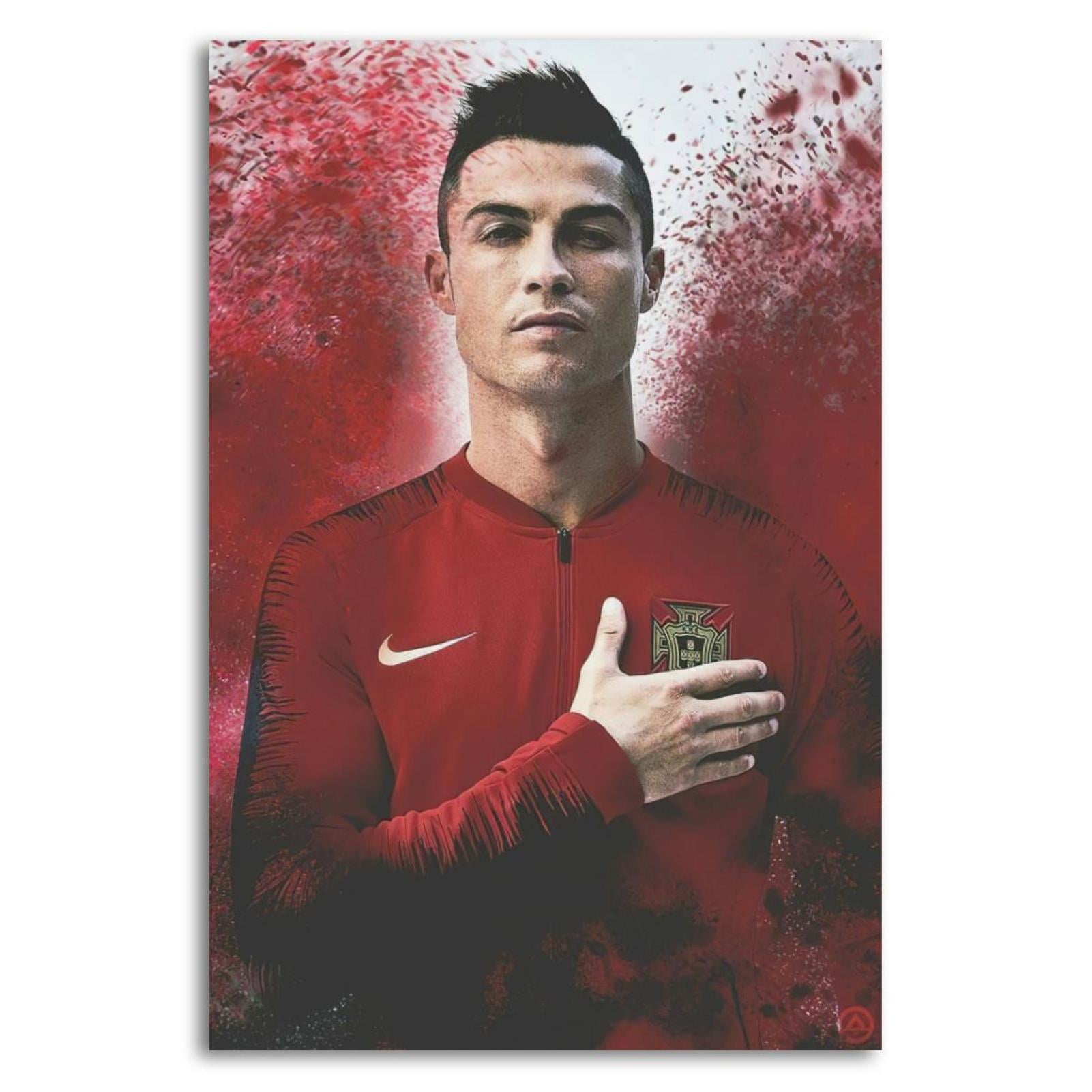 Cristiano Ronaldo No.7 Soccer Star Home Decor Posters Picture Wall Art ...