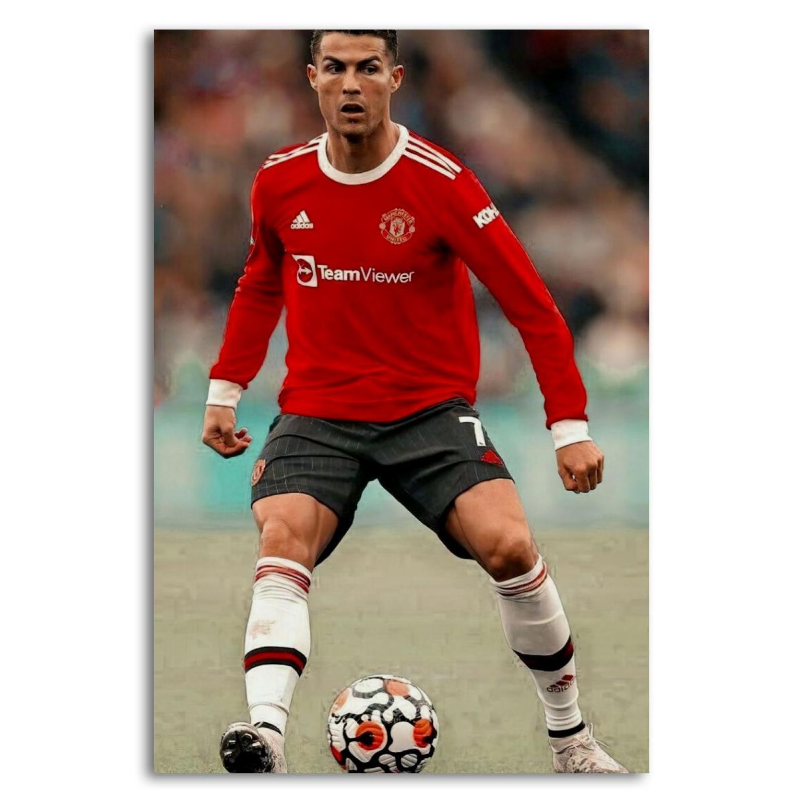 Cristiano Ronaldo Player CR7 Soccer Home Decor Posters Picture Wall Art ...