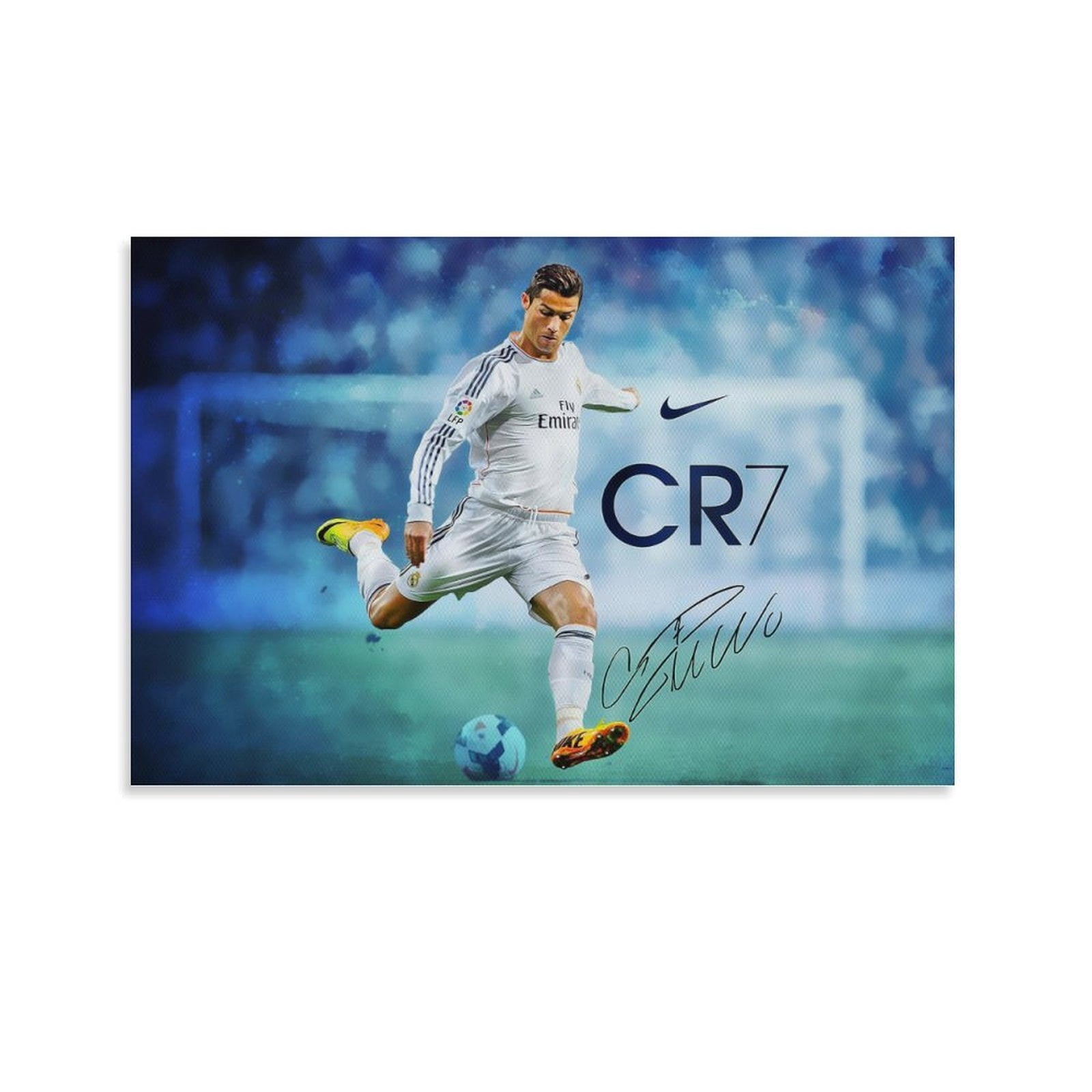 Cristiano Ronaldo Poster 12 x 18 Inch Print Art Gift Unframed - Walmart.com