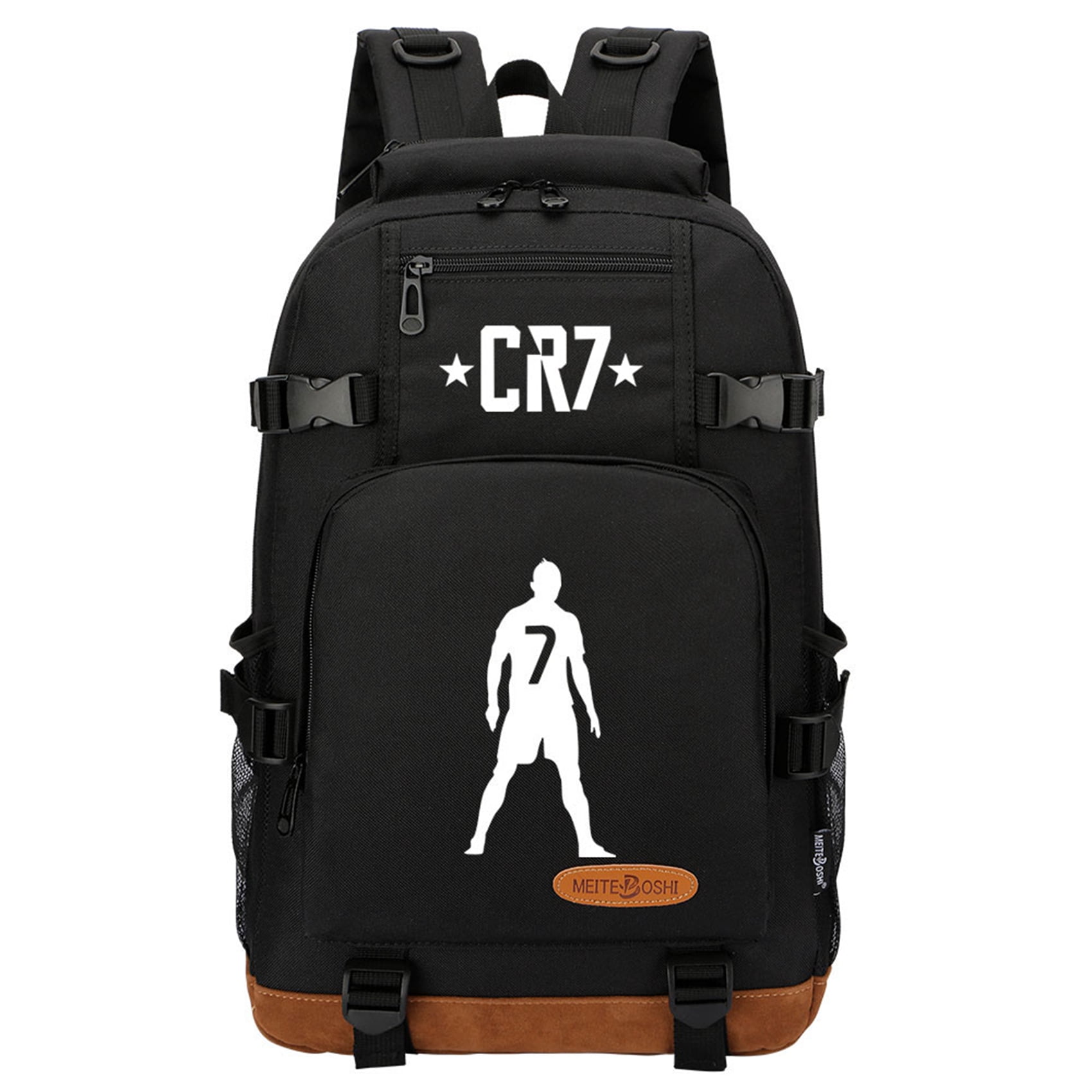 Cristiano Ronaldo School Bag for Student-Lightweight Travel Backpack ...