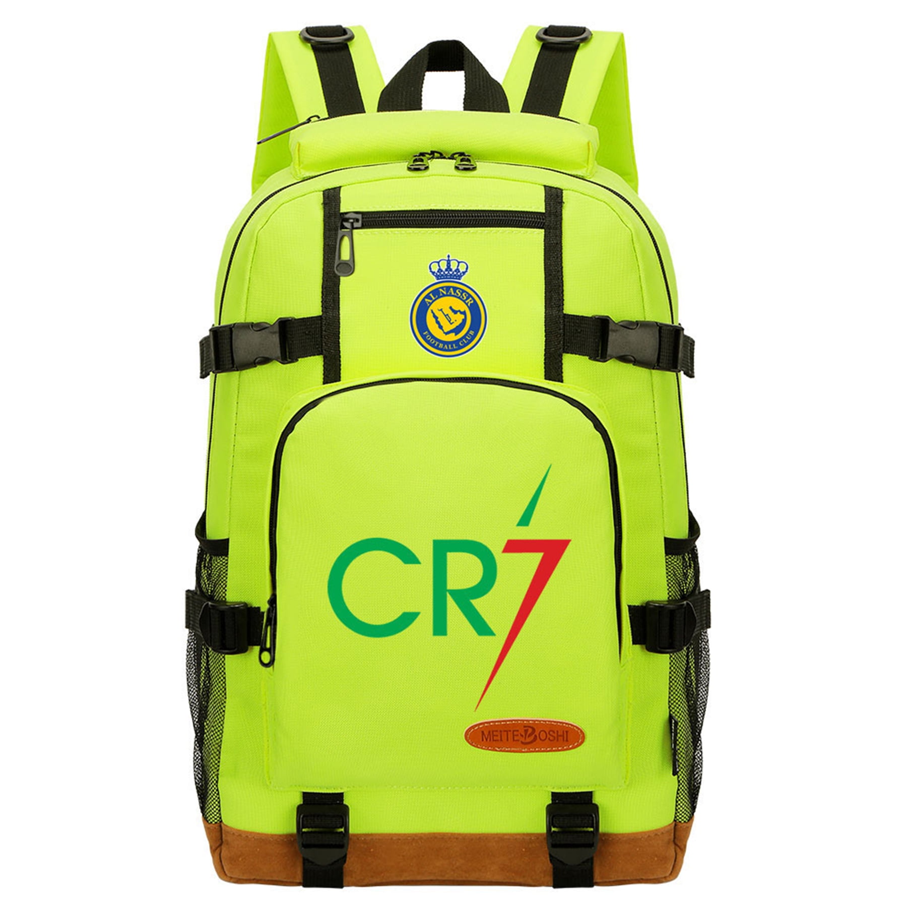 Cristiano Ronaldo School Bookbag CR7 Student Canvas Backpack Waterproof ...