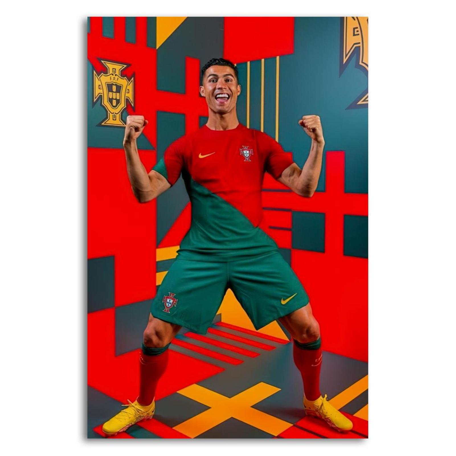 Cristiano Ronaldo Soccer 2022 FIFA World Cup Home Decor Posters Picture ...