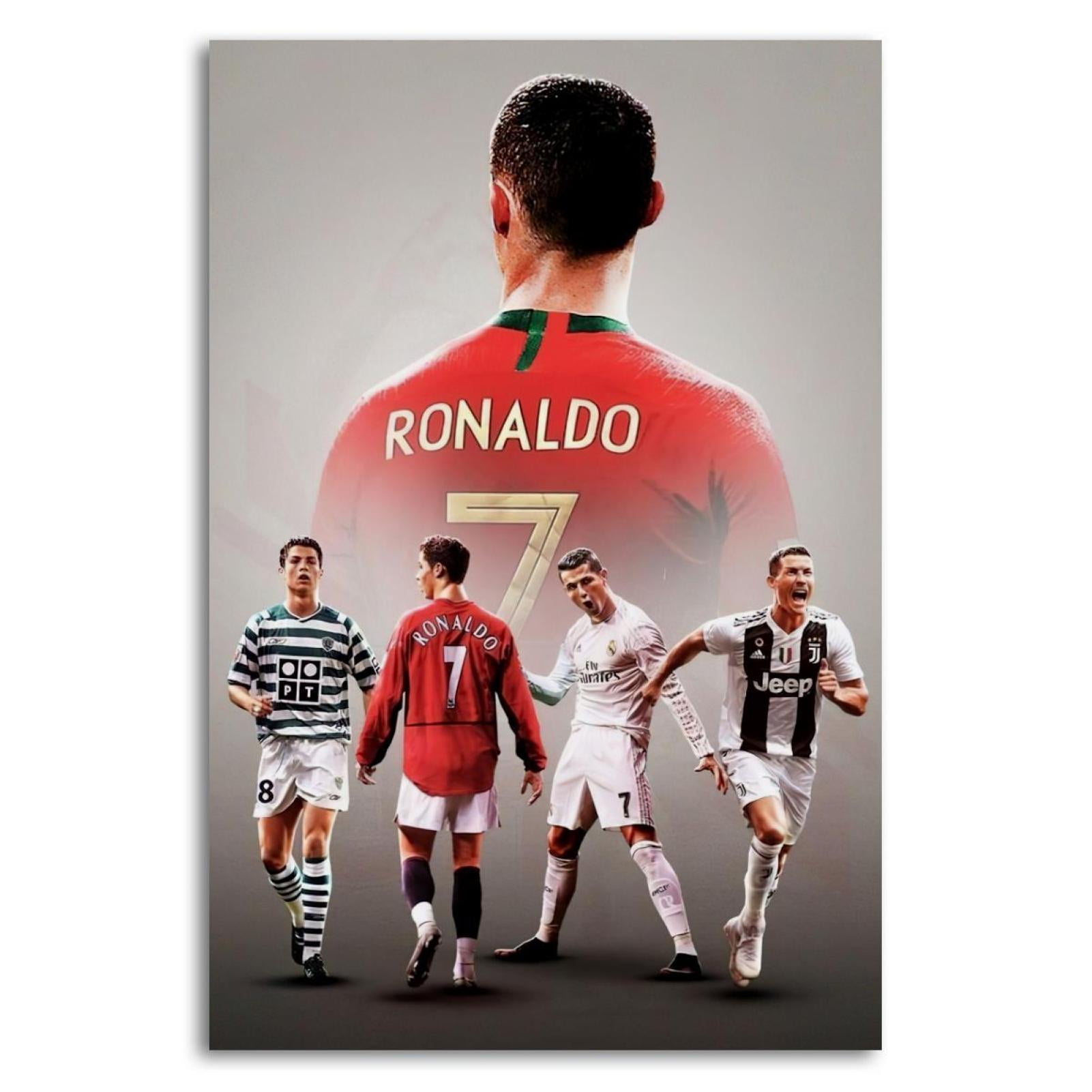 Cristiano Ronaldo Soccer Star CR7 Home Decor Posters Picture Wall Art ...