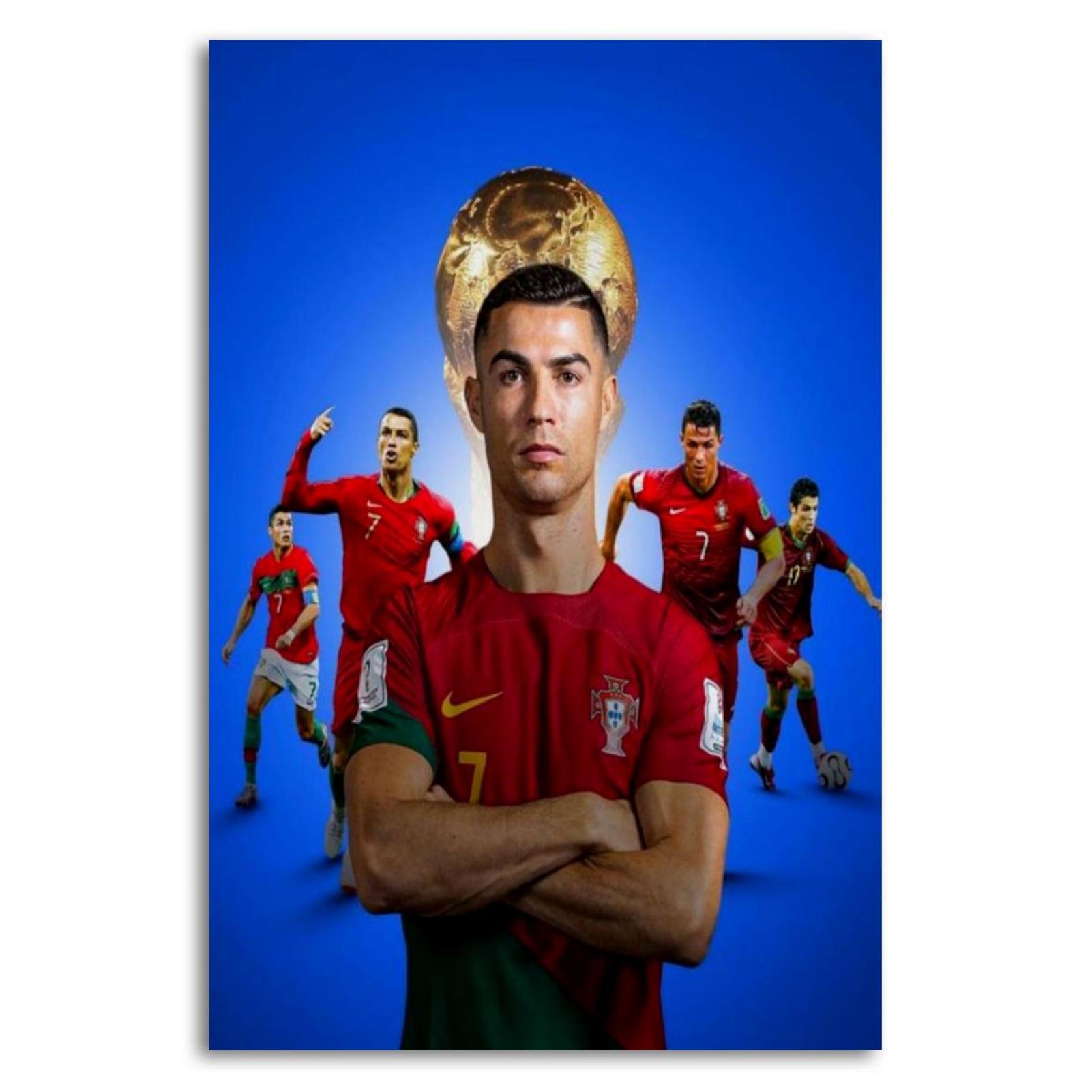 Cristiano Ronaldo Soccer Star Star World Cup Home Decor Posters Picture ...