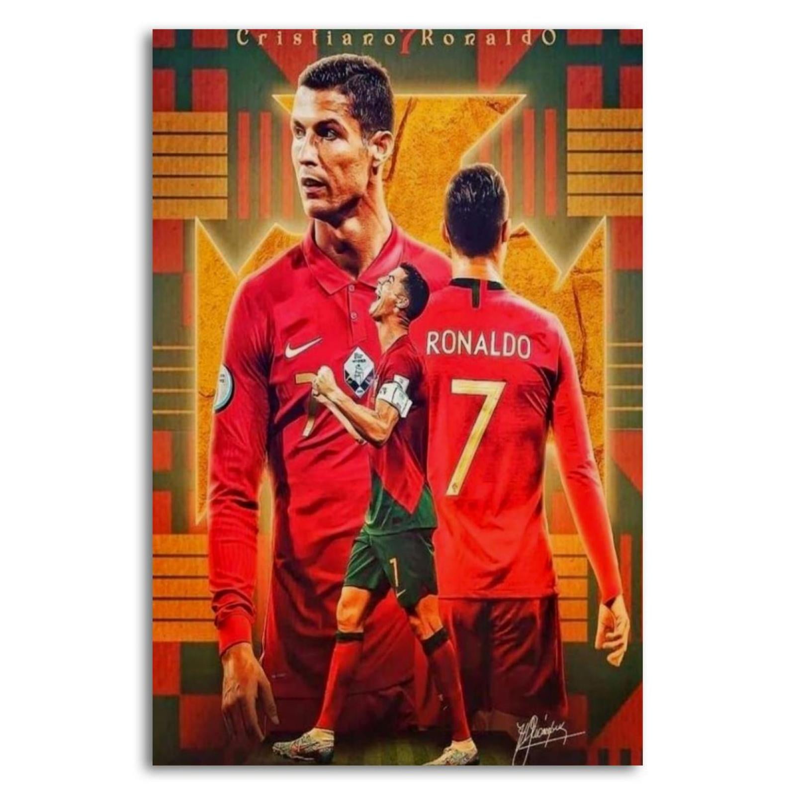 Cristiano Ronaldo Star World Cup Soccer Star Home Decor Posters Picture ...