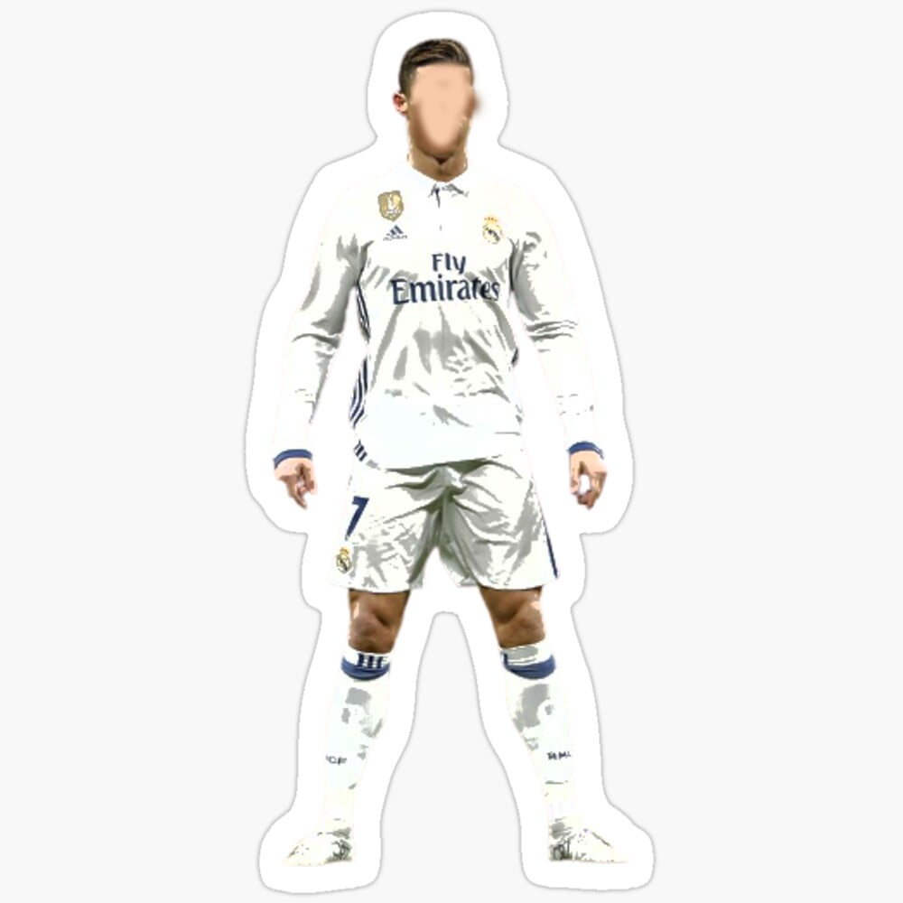 Cristiano Ronaldo Sticker Phone Decal Water Bottle Stickers Car Decals ...